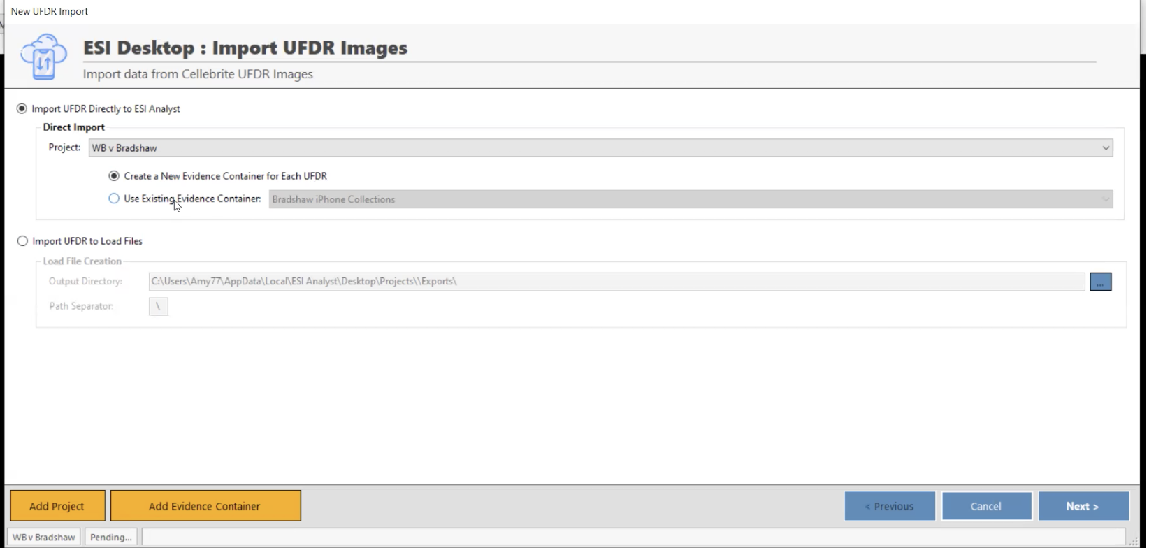 CloudNine Analyst: Complete Walkthrough of Importing a UFDR Into CloudNine Analyst